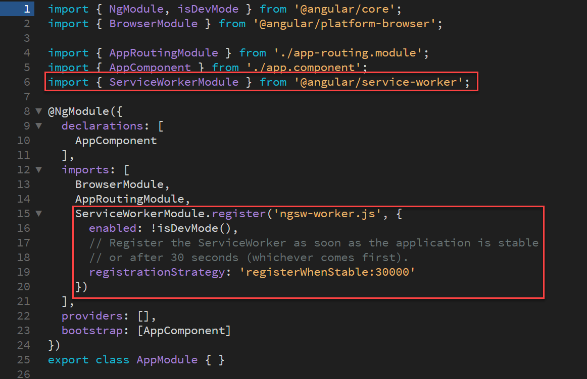 Install & Configure PWA in Angular JS Project (Progressive Web Application)