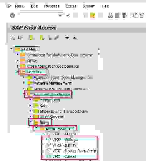 Sap T Code Vf01 Create Billing Document