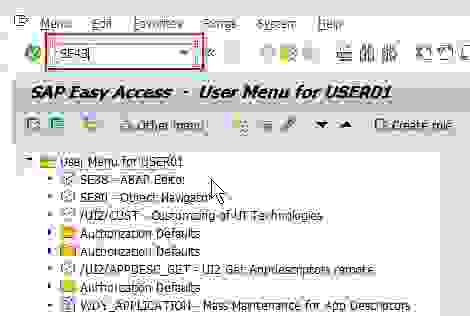 How to Create Area Menu and User Menu in SAP?