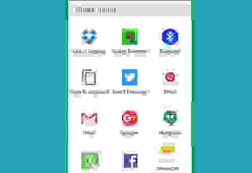 Share Button in Android App