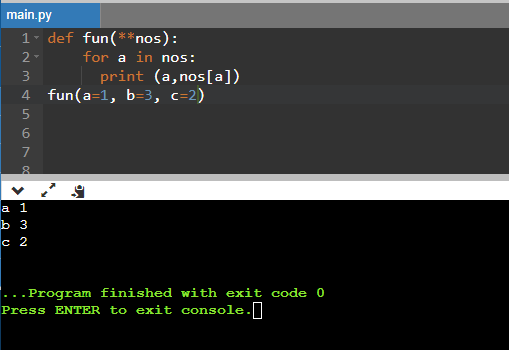 Double Asterisks In Python