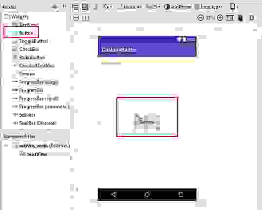 Custom Button In Android App 8059