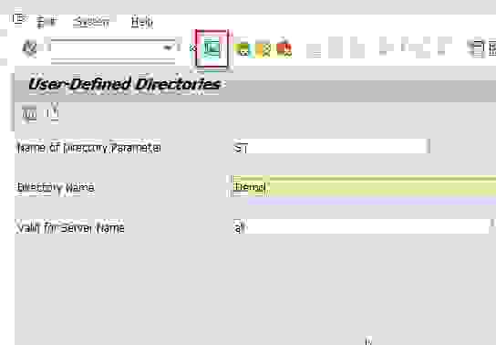 Sap Al11 Display Sap Application Server File Directory 2164