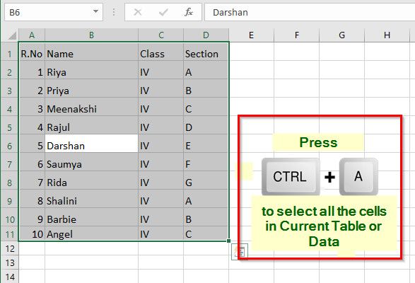 How To Select Multiple Cells In Excel 