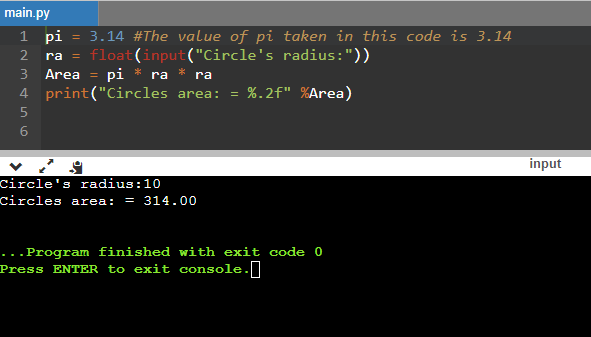 How To Use Pi In Python