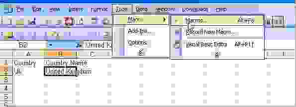 To Control Excel Using Ole Automation In Abap