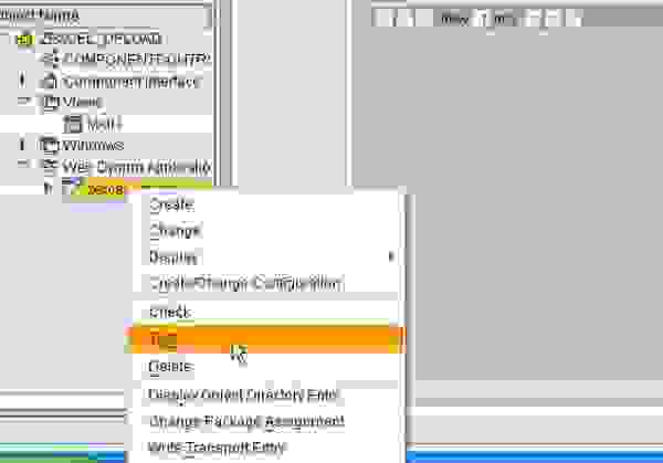 Uploading Excel files using WebDynpro