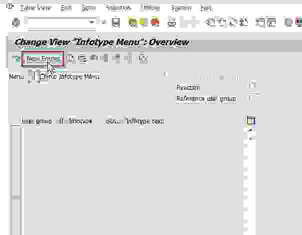 How To Define Infotype Menus In Sap Hr