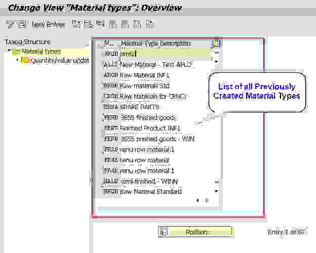 How To Define Material Types In Sap Mm