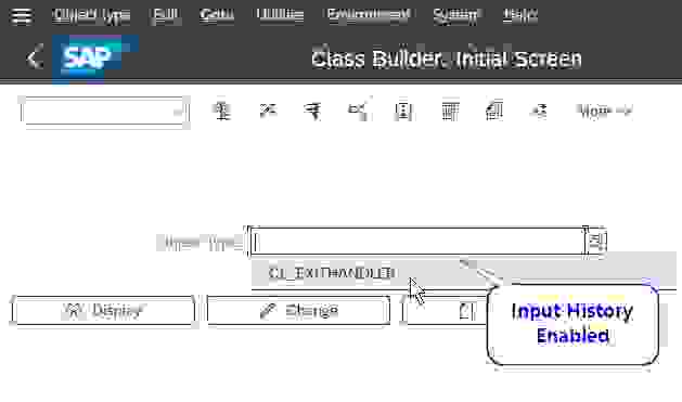 How to Disable, Enable and Delete the Input History?