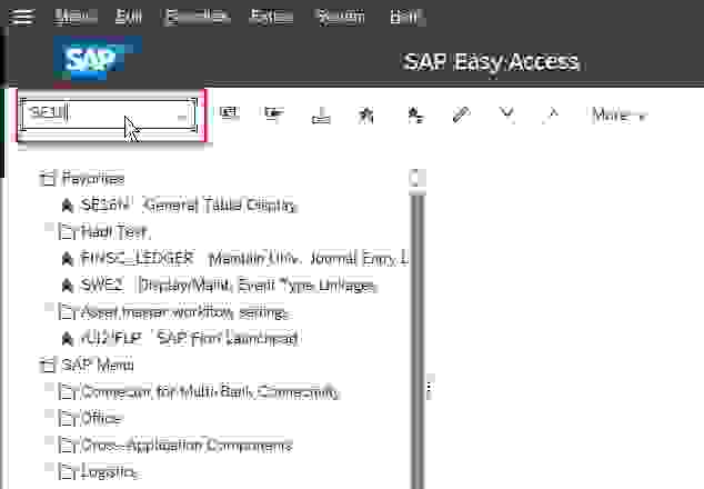 How to Find Badi for Standard Transaction Code?