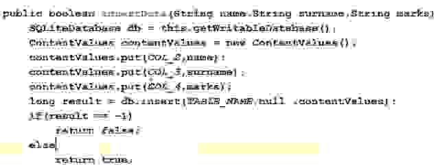 Insert Data Into Sqlite Database In Android 0125