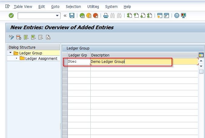 How To Define Group Ledger In SAP 
