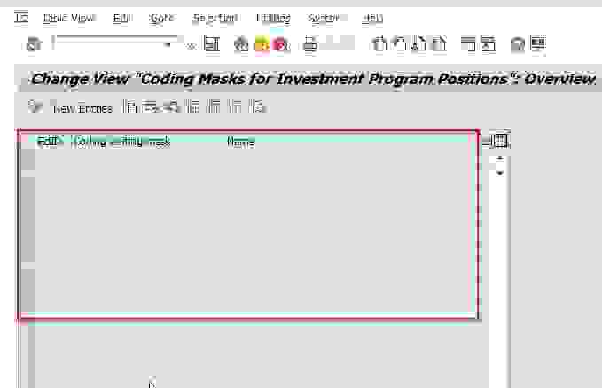 Define Coding Mask for Position Key in SAP