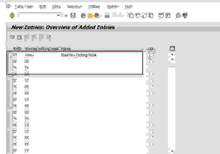Define Coding Mask for Position Key in SAP