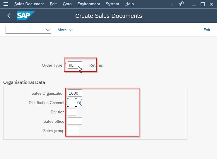 How To Create Return Order Return Delivery Document 
