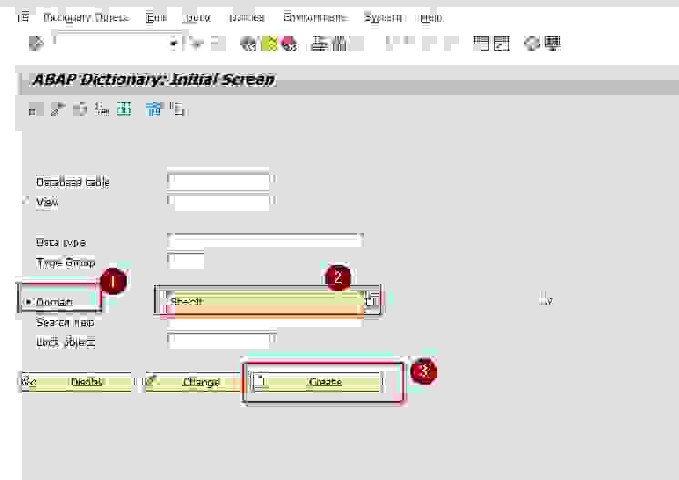 How To Create A Domain In Sap