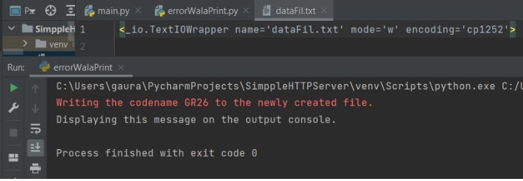 Writing To A File With Python s Print Function