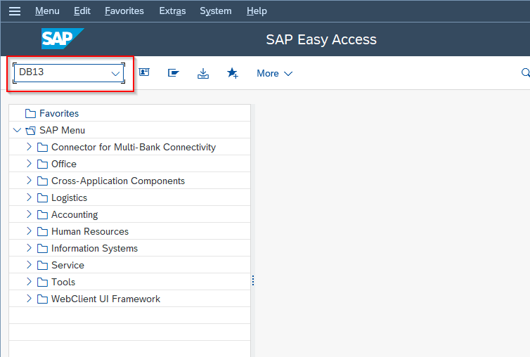 What is DB12 & DB13 Transactions in SAP?