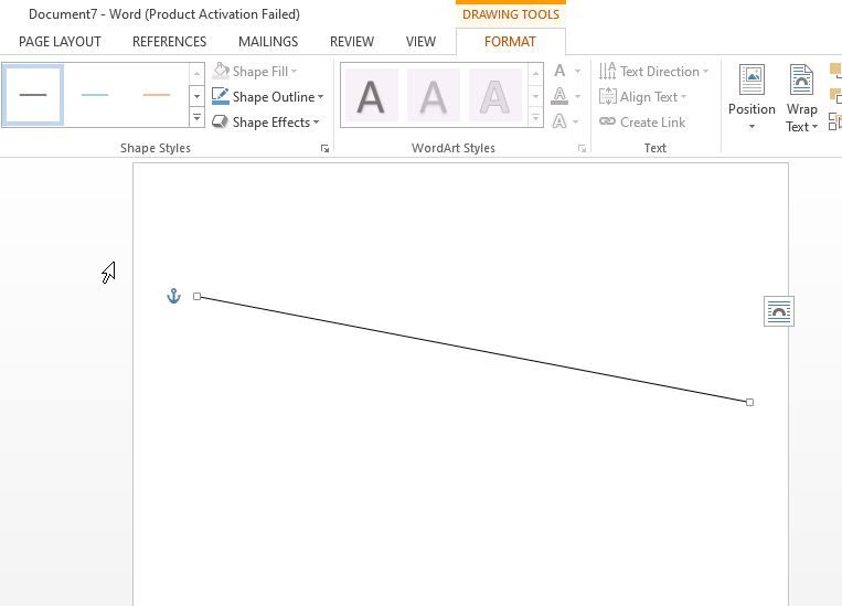 Draw A Straight Line In Word
