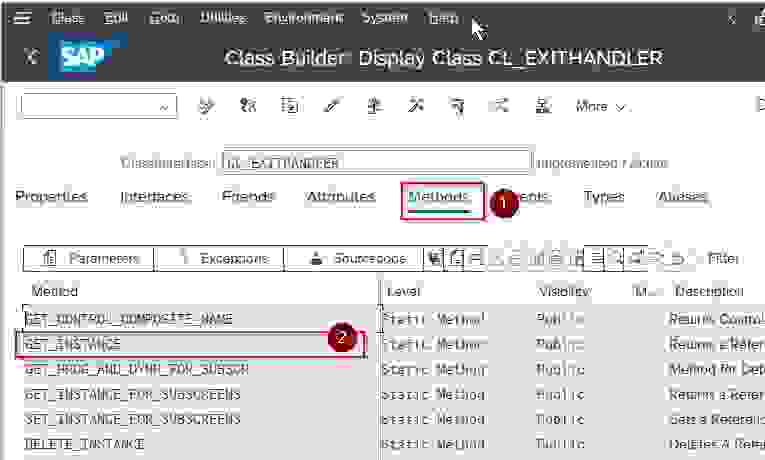 How to Find Badi for Standard Transaction Code?