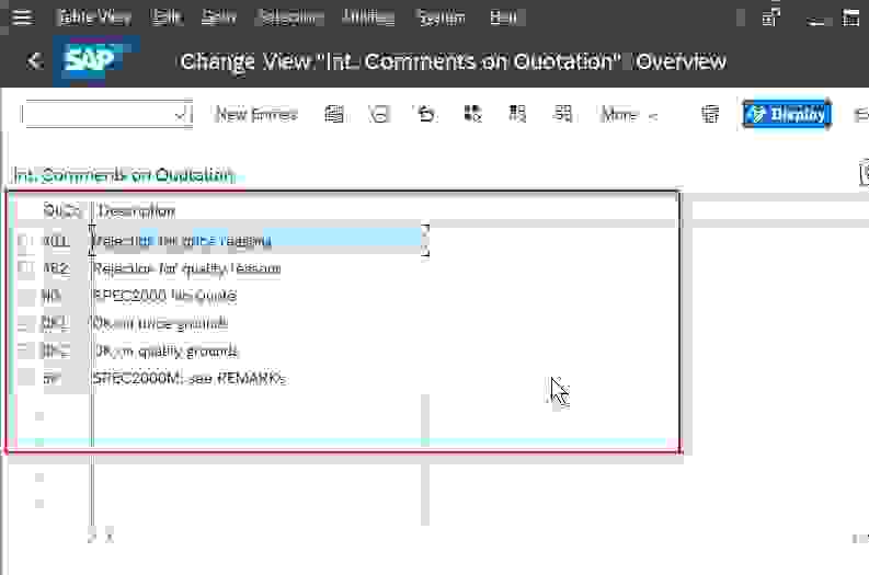 How to Maintain Quotation Comment?