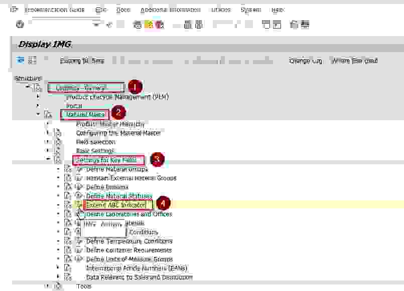 Define Abc Indicators In Sap