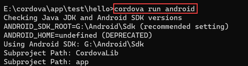 Installing Cordova & Android SDK on Windows 8, 10 & 11 to Develop Mobile Application using HTML5 ...