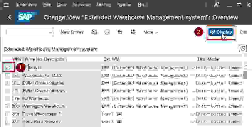 How To Configure Sap Ewm Specific Parameters