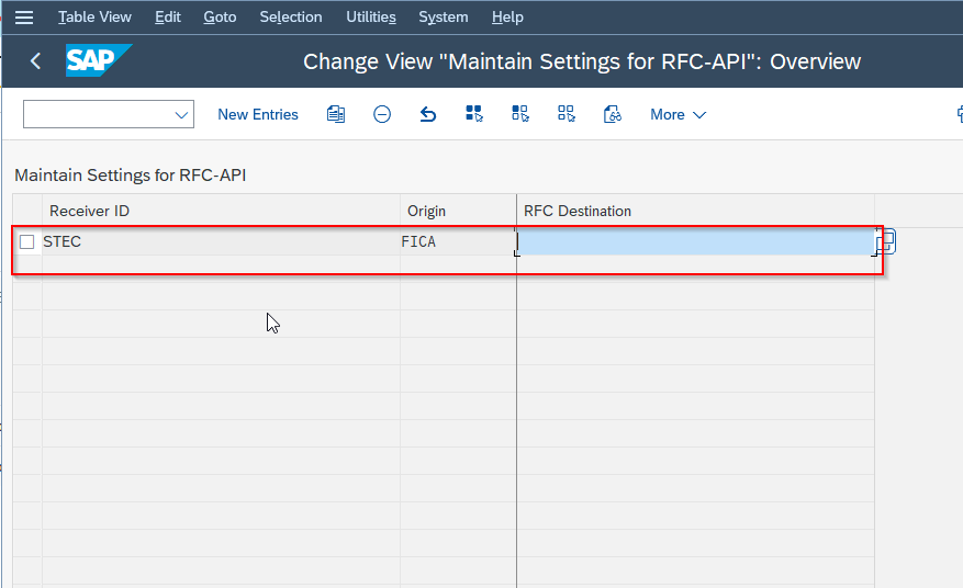 RFC API in SAP