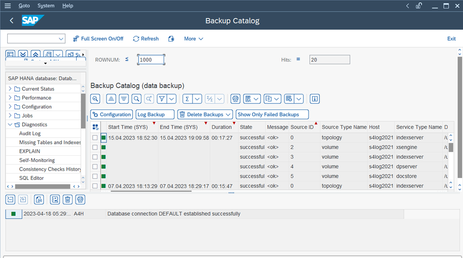 What is DB12 & DB13 Transactions in SAP?