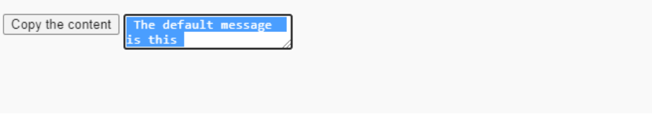 Copy Text to Clipboard using JavaScript