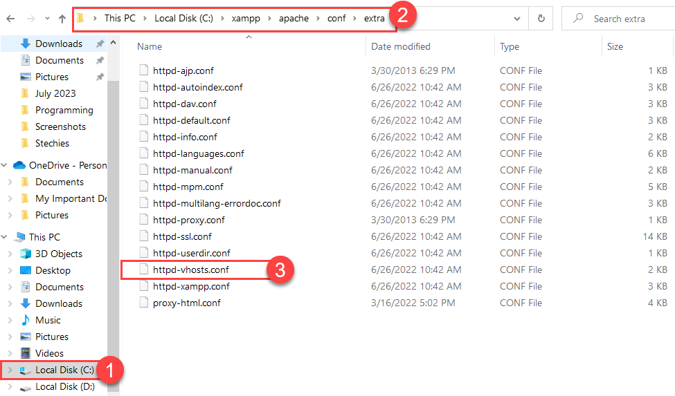 How To Create Virtual Host On Xampp Windows